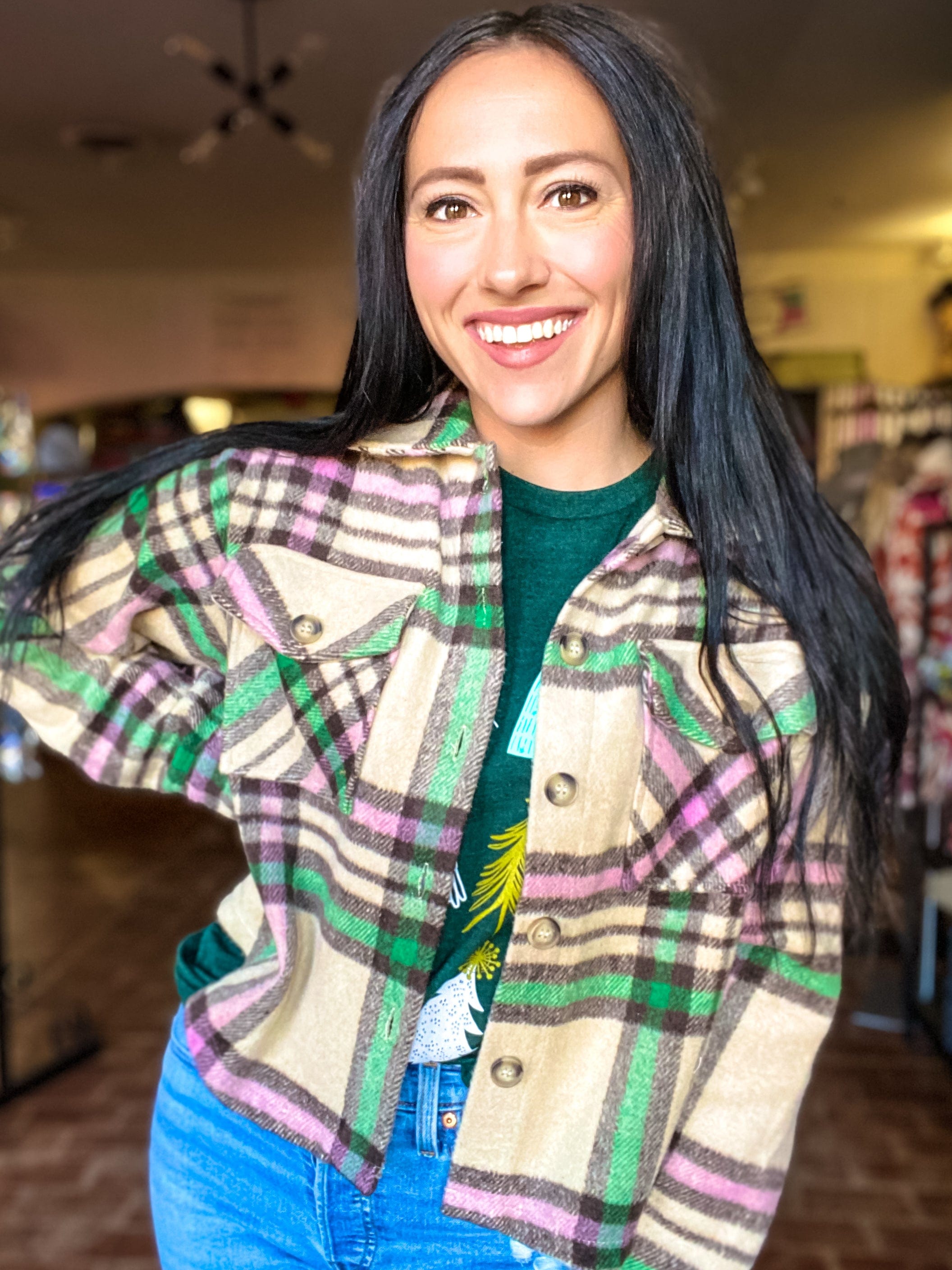 Pastel Cropped Shacket – FarmGirl Frosting, LLC